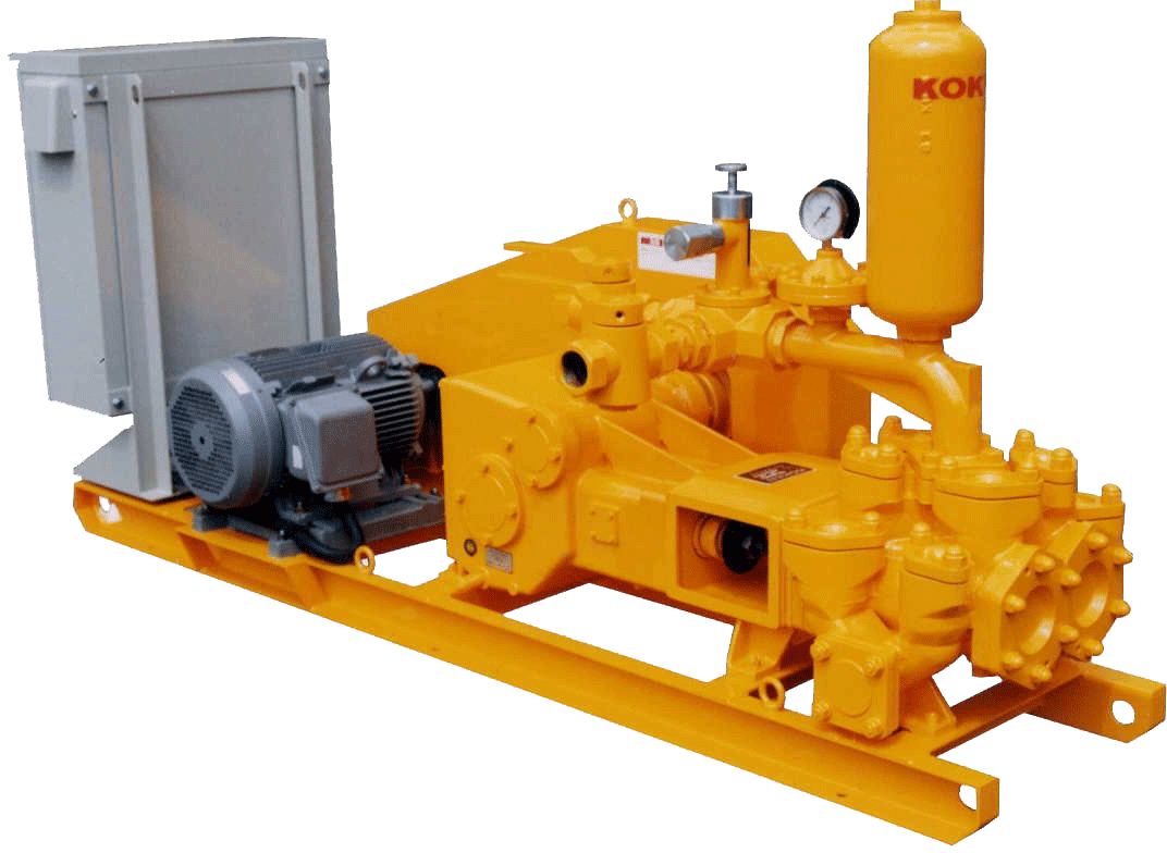 MG-series (small capacity grouting pump) - KOKEN BORING MACHINE CO., LTD.