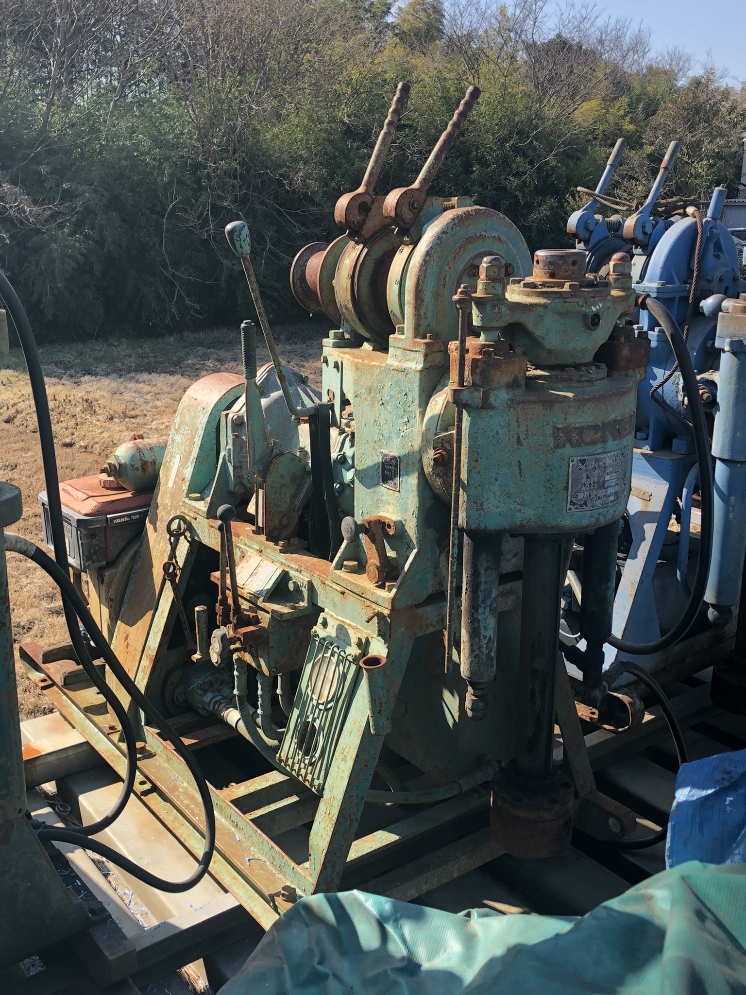 ☆SOLD OUT☆ KT-100 -Spindle type boring machine- (used-2) - KOKEN BORING ...