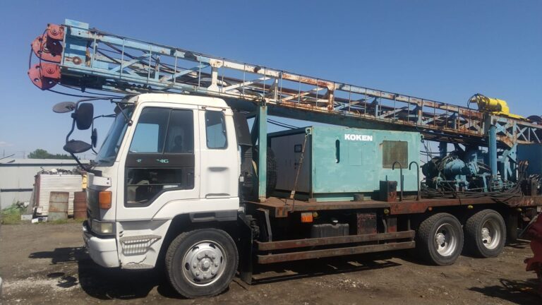 FSW-20T-L -Truck mounted drilling rig- (used) - KOKEN BORING MACHINE CO ...